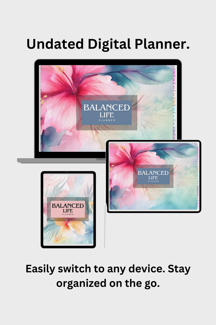 Well-Balanced Life Digital Planner – Happy Muslim Mom